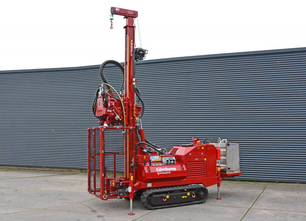 Sonic drilling is compact, strong and superfast | Royal Eijkelkamp